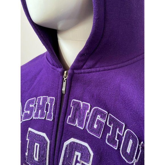 DC One | Shirts | Washington Dc Purple Zip Hoodie | Poshmark
